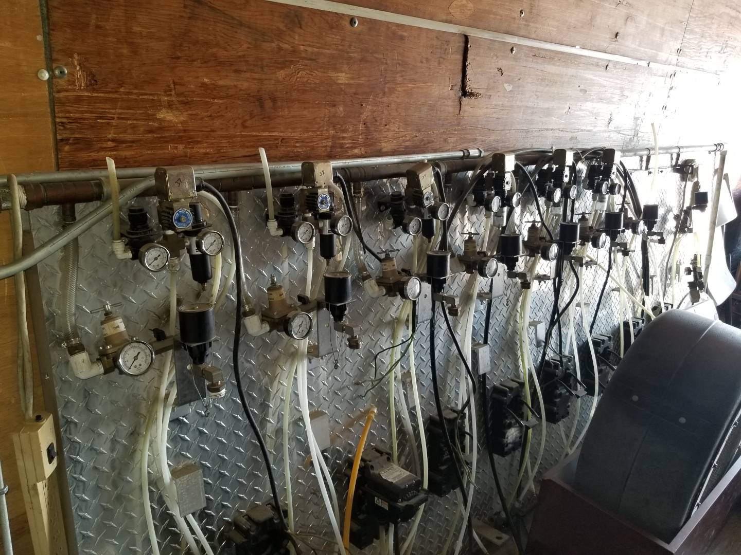 2190 - Custom Built - Chemical Board - Tunnel Triple Foam Systems