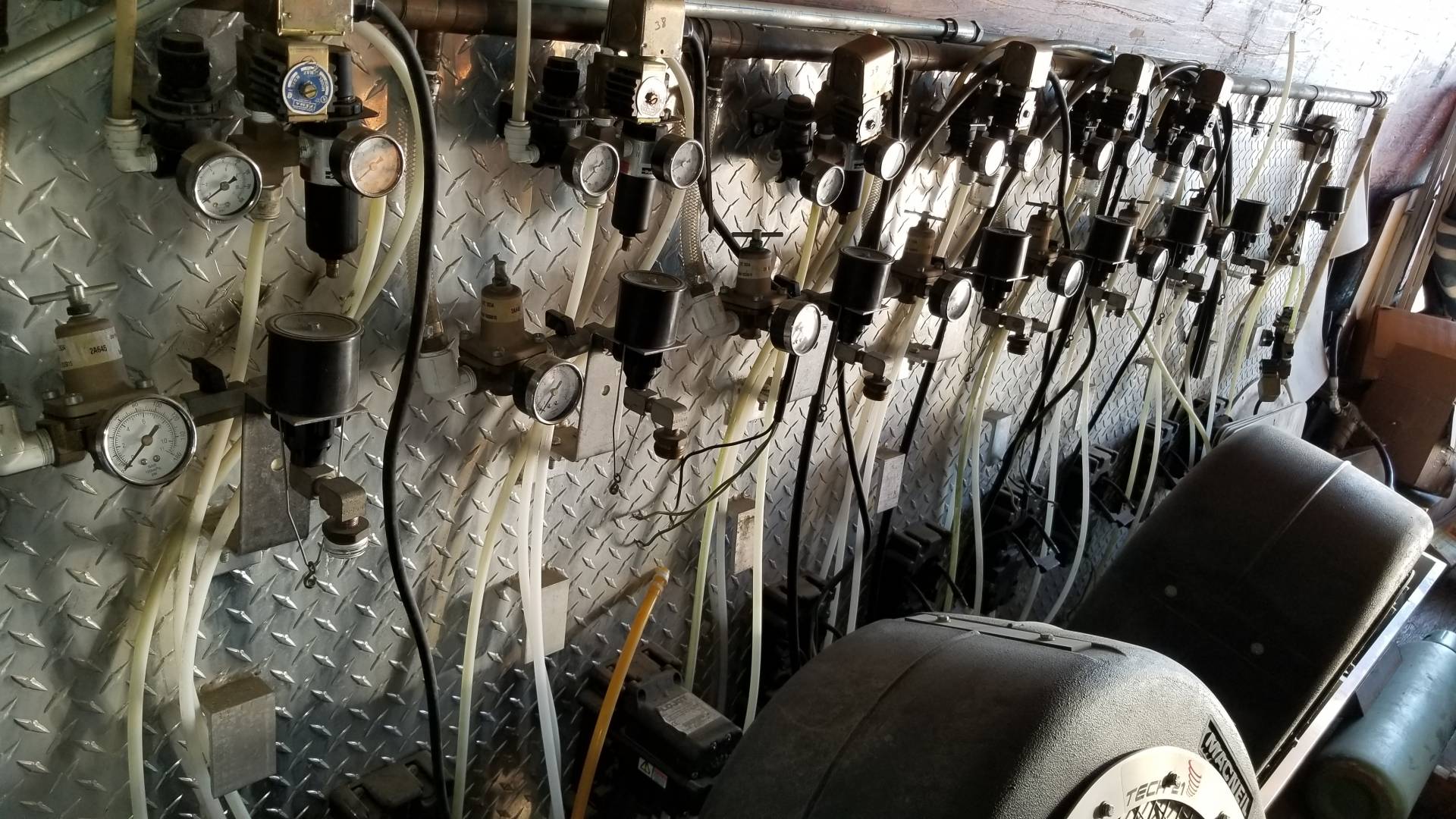 2190 - Custom Built - Chemical Board - Tunnel Triple Foam Systems